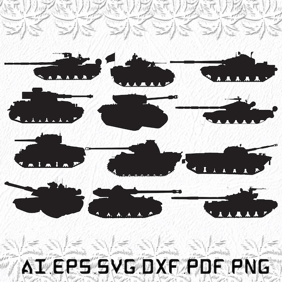 Tank Svg Tanks Svg Army Svg Navy Military SVG Ai Pdf - Etsy