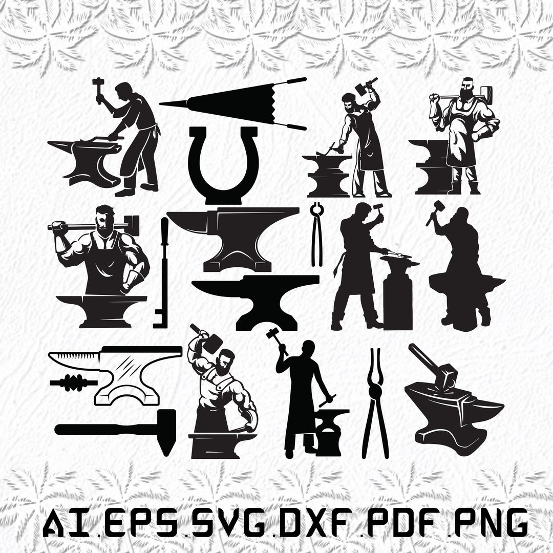 Black Smith Work Svg, Black Smith Works Svg, Smith Svg, Black Smith ...