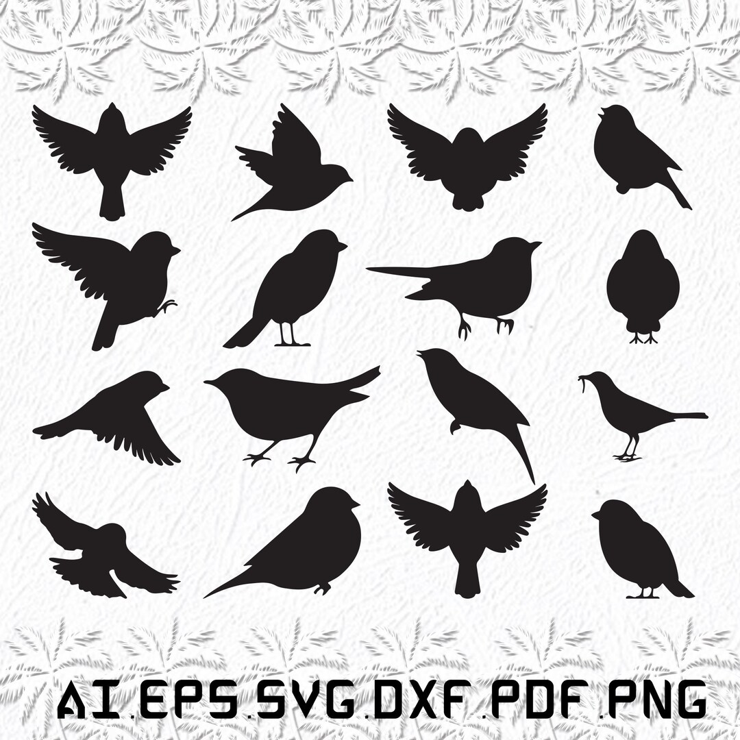 Sparrow Svg, Sparrows Svg, Animal Svg, Birds, Bird, SVG, Ai, Pdf, Eps ...