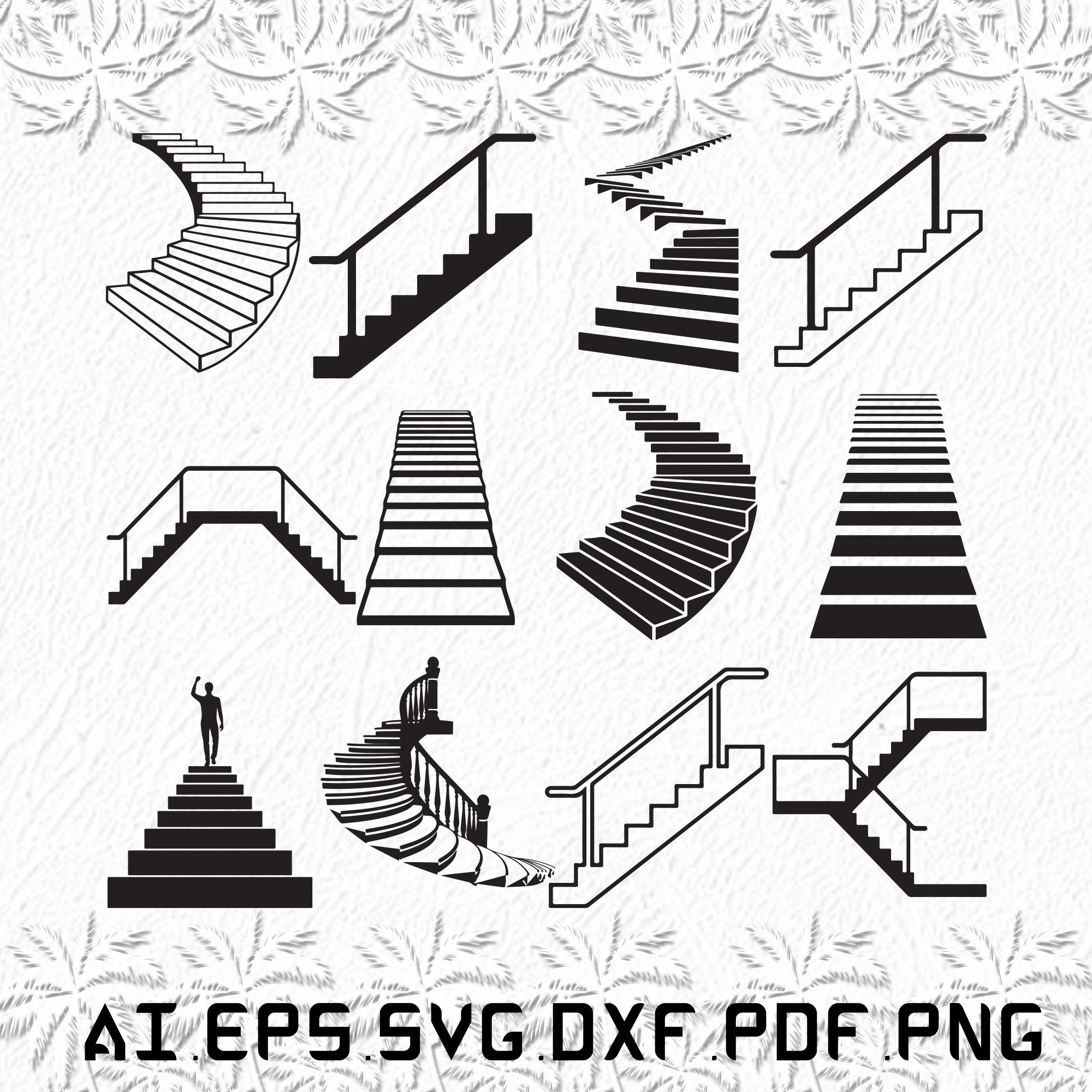 Stairs Svg Satires Svg Love Svg Hand Cut SVG Ai Pdf - Etsy Israel