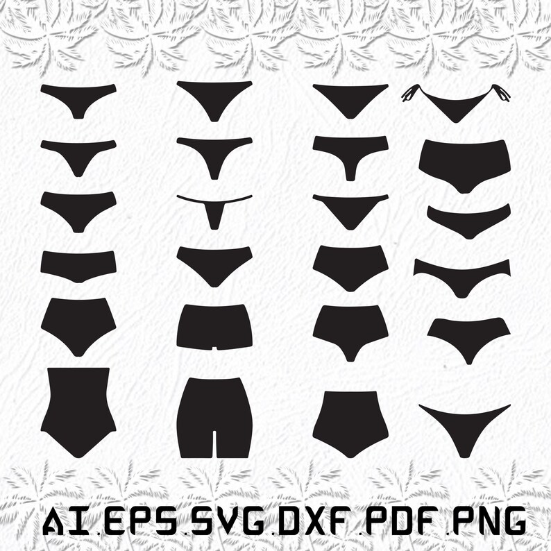 Panty Svg, Pantys Svg, Bikini Svg, Girls, Girl, SVG, Ai, Pdf, Eps, Svg ...