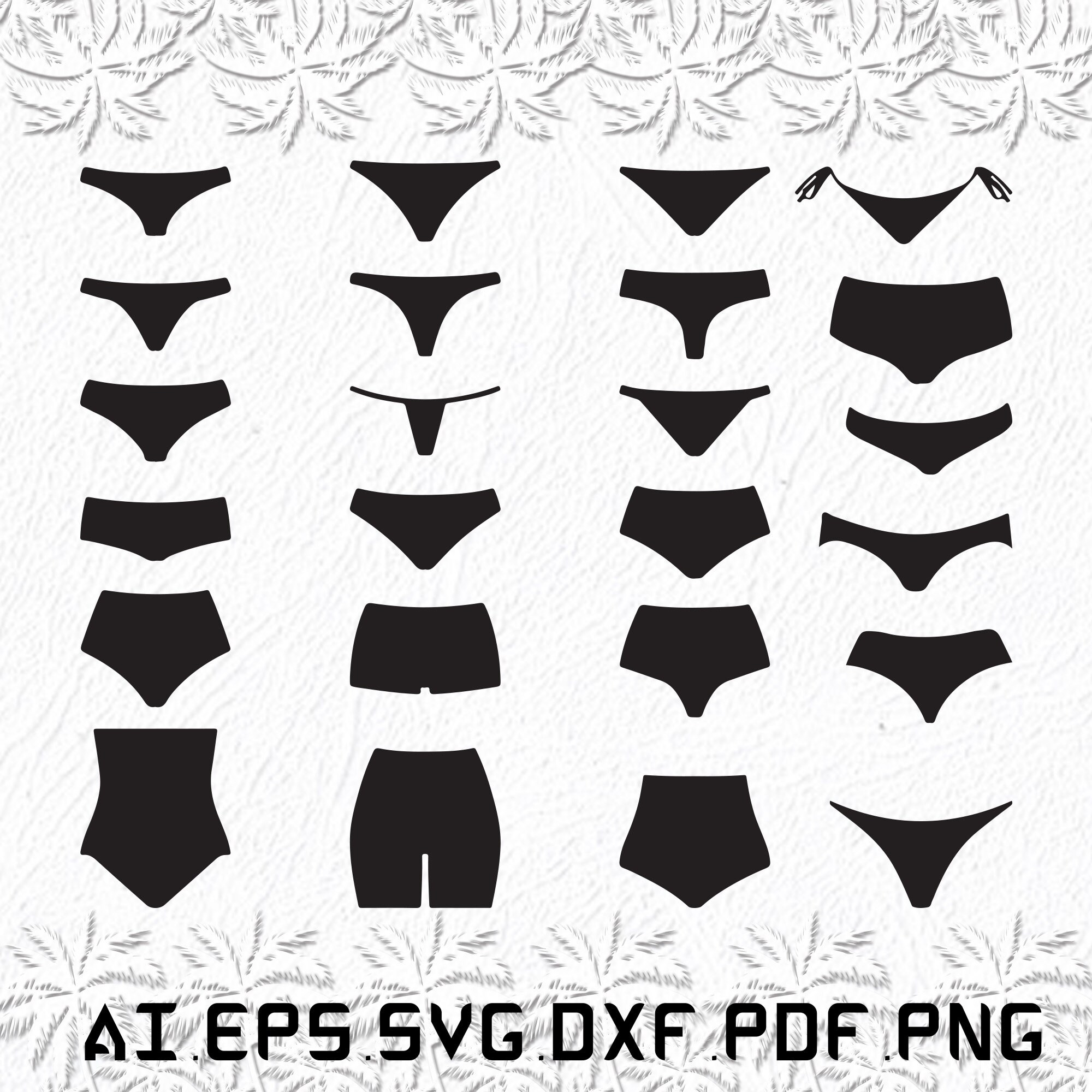 Panty Svg Pantys Svg Bikini Svg Girls Girl SVG Ai Pdf - Etsy Finland