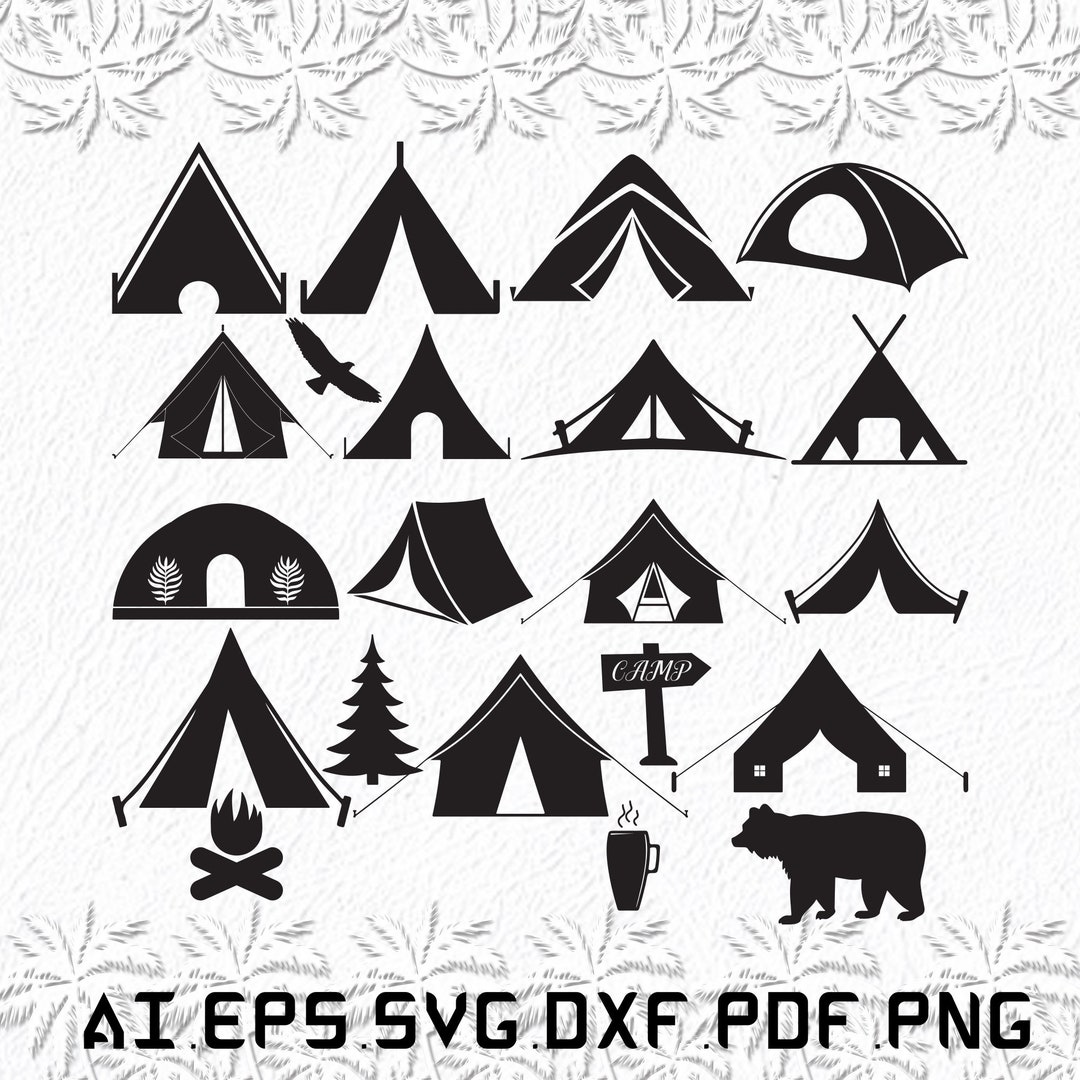 Camp Svg, Camping Svg, Hike Svg, Hiking, Travel, SVG, Ai, Pdf, Eps, Svg ...