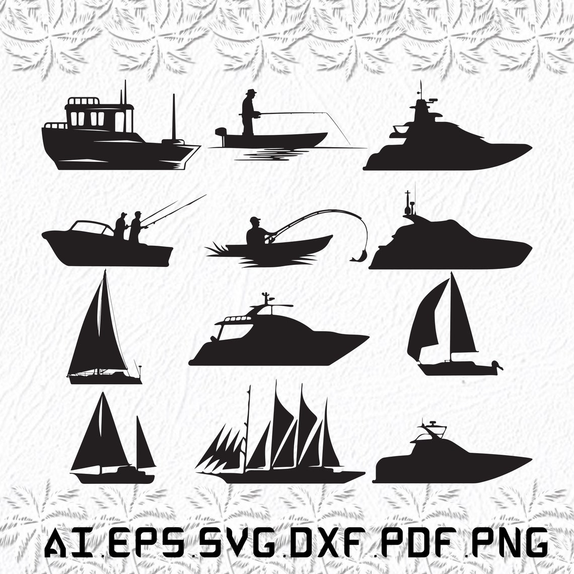 Jon Boat Svg, Jon Boats Svg, Love Svg, Boat, Cute, SVG, Ai, Pdf, Eps ...