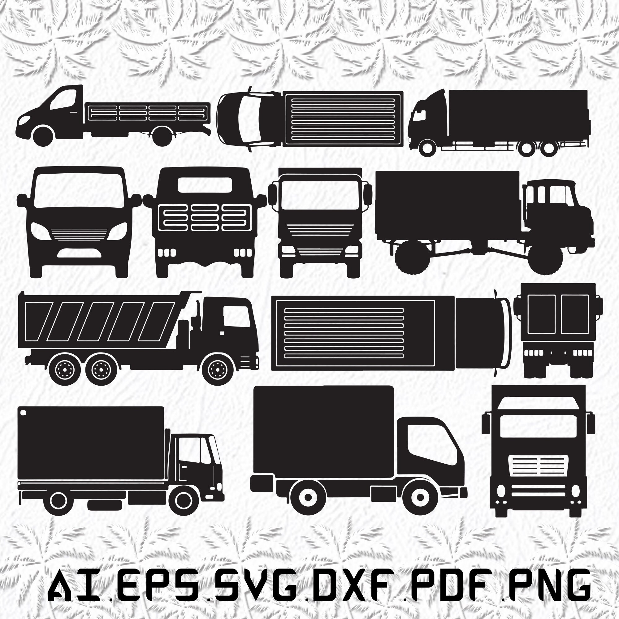 Truck Svg Trucks Svg Ford Svg Car Bumper SVG Ai Pdf - Etsy Israel