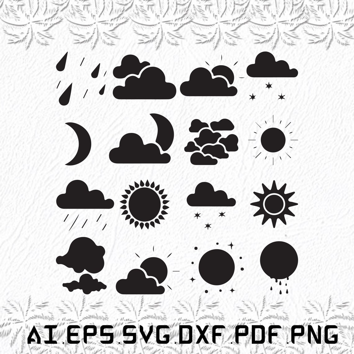 Weather Svg Weathers Svg Weathervane Svg Anime Fantasy - Etsy