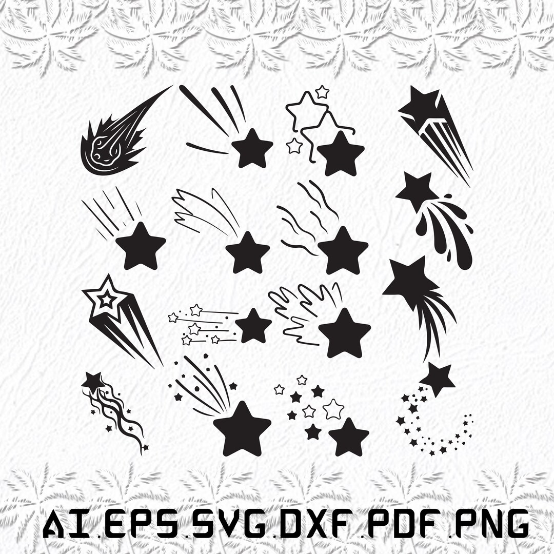 Meteor Comet Svg, Meteor Comets Svg, Meteor Svg, Comet, Comets, SVG, Ai ...