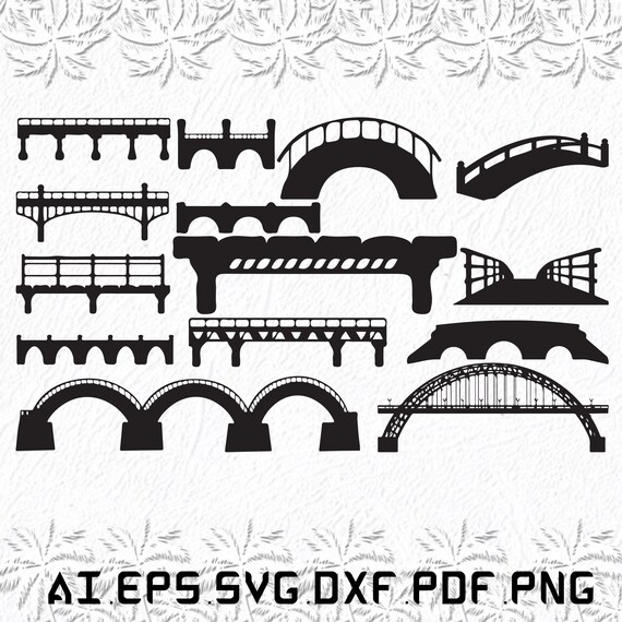 Bridge Svg Bridges Svg City Svg Fleabag Tree SVG Ai - Etsy