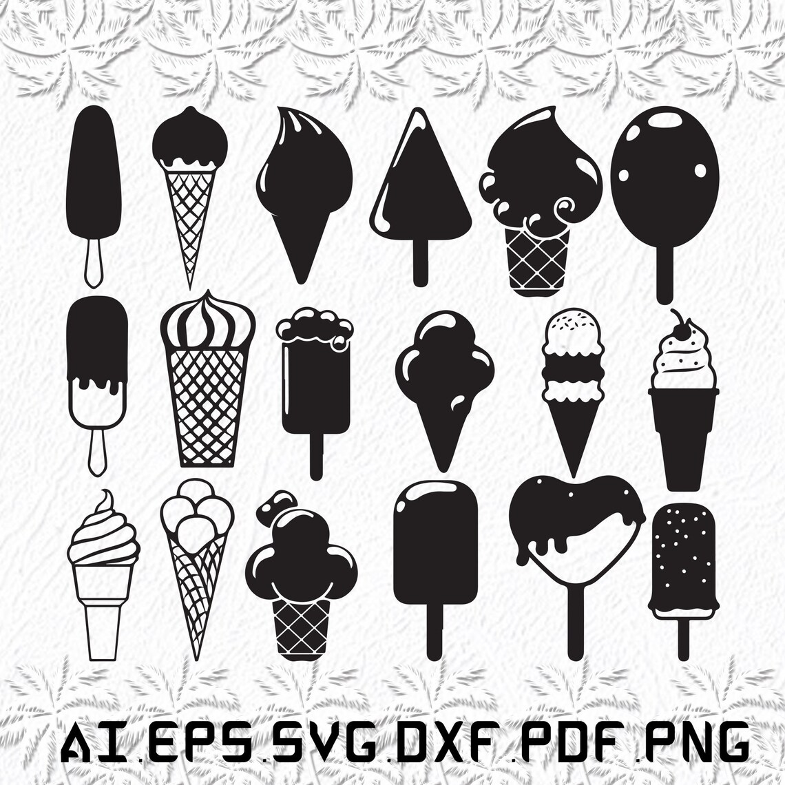 Ice Cream Svg Ice Creams Svg Ice Svg Cream Cool SVG Ai - Etsy