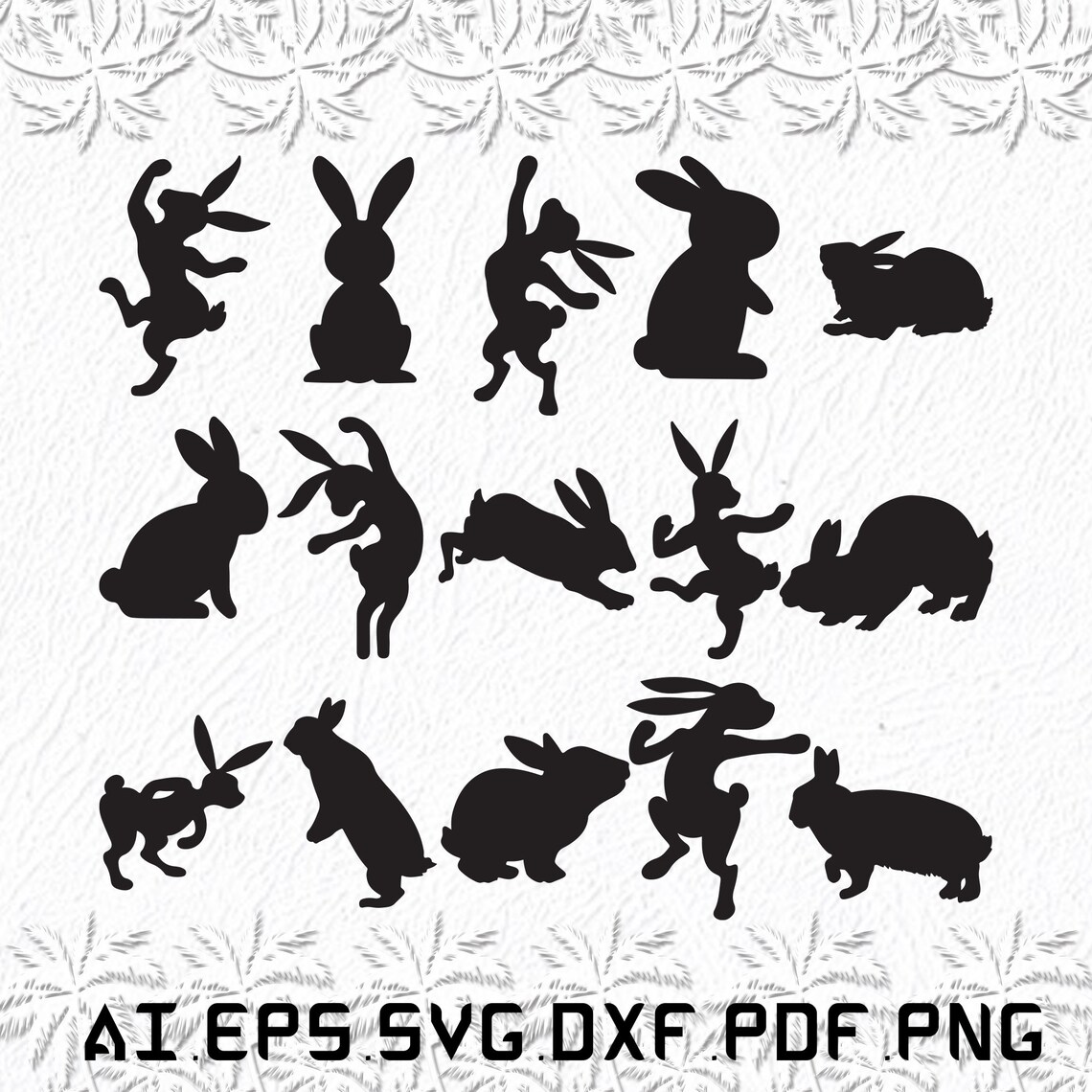 Rabbit Dance Svg Rabbit Dances Svg Dance Svg Hand Rabbit - Etsy UK