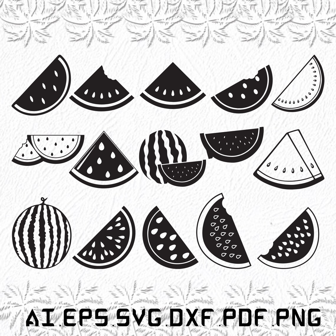 Watermelon Svg Watermelons Svg Water Melon Svg Anime - Etsy