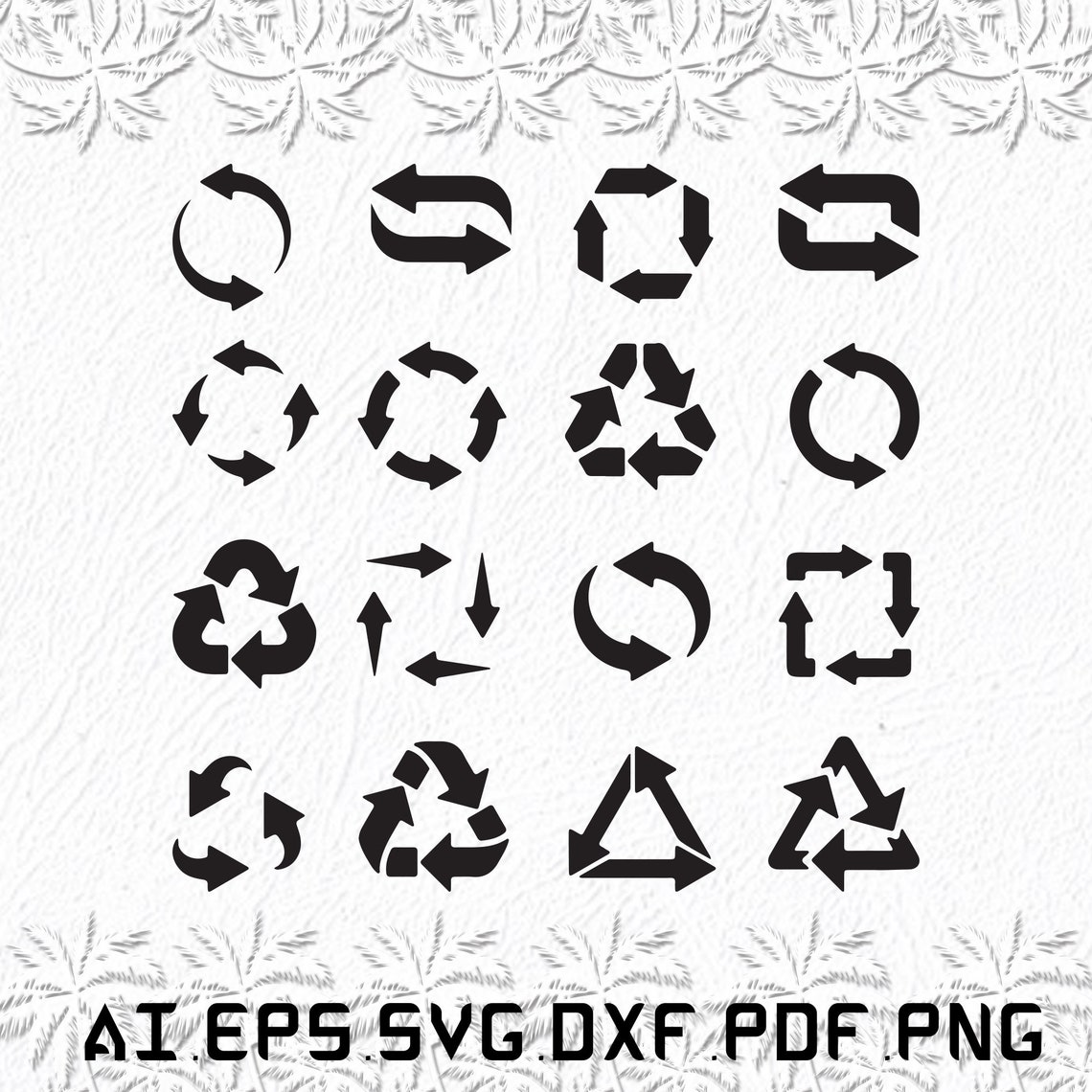 Recycling Symbol Svg Recycling Symbols Svg Recycling Svg - Etsy