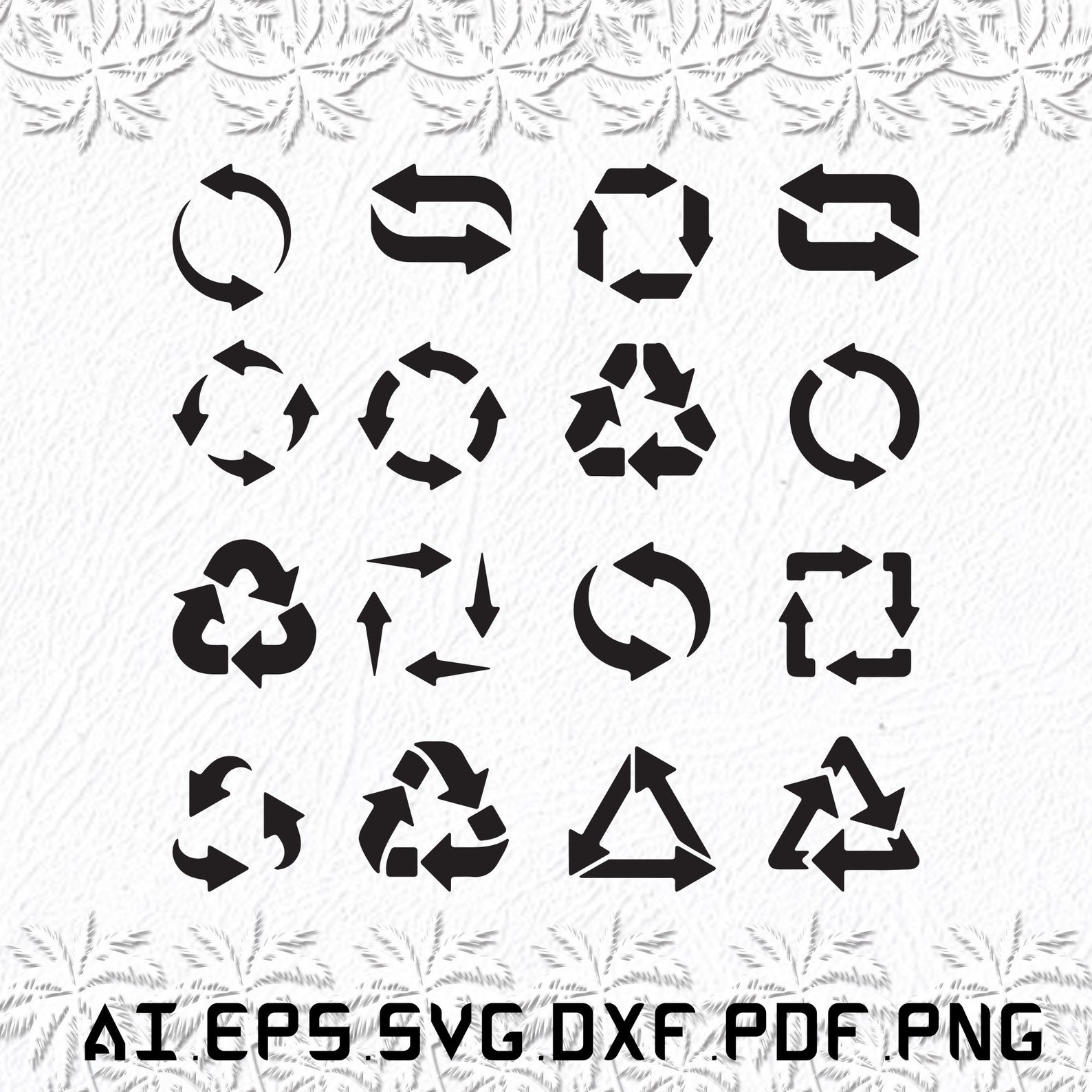 Recycling Symbol Svg Recycling Symbols Svg Recycling Svg - Etsy