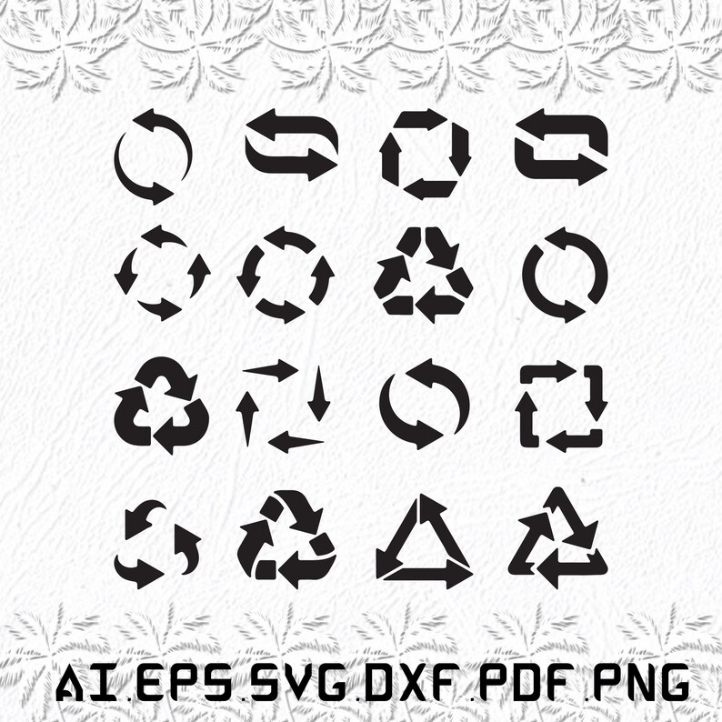 Recycling Symbol Svg Recycling Symbols Svg Recycling Svg - Etsy