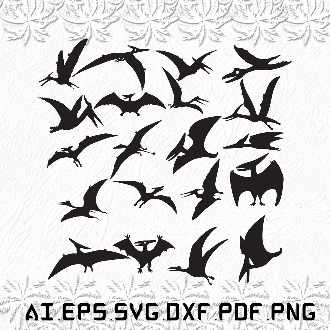Pteranodon Svg Pteranodons Svg Dinosaur Svg Dinosaurs - Etsy