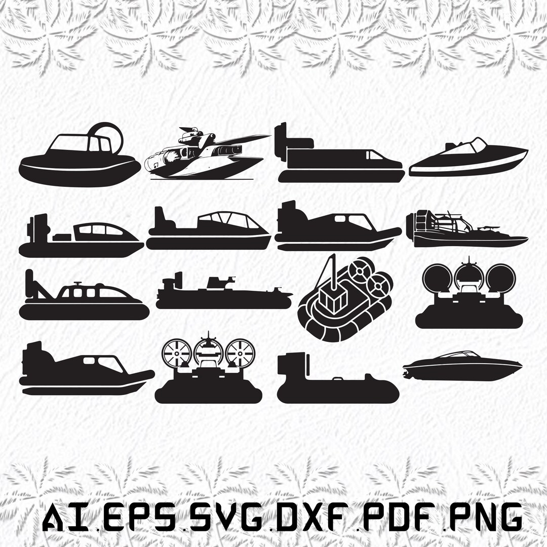 Hovercraft Svg, Hovercrafts Svg, Anime Svg, Air, Attack, SVG, Ai, Pdf ...