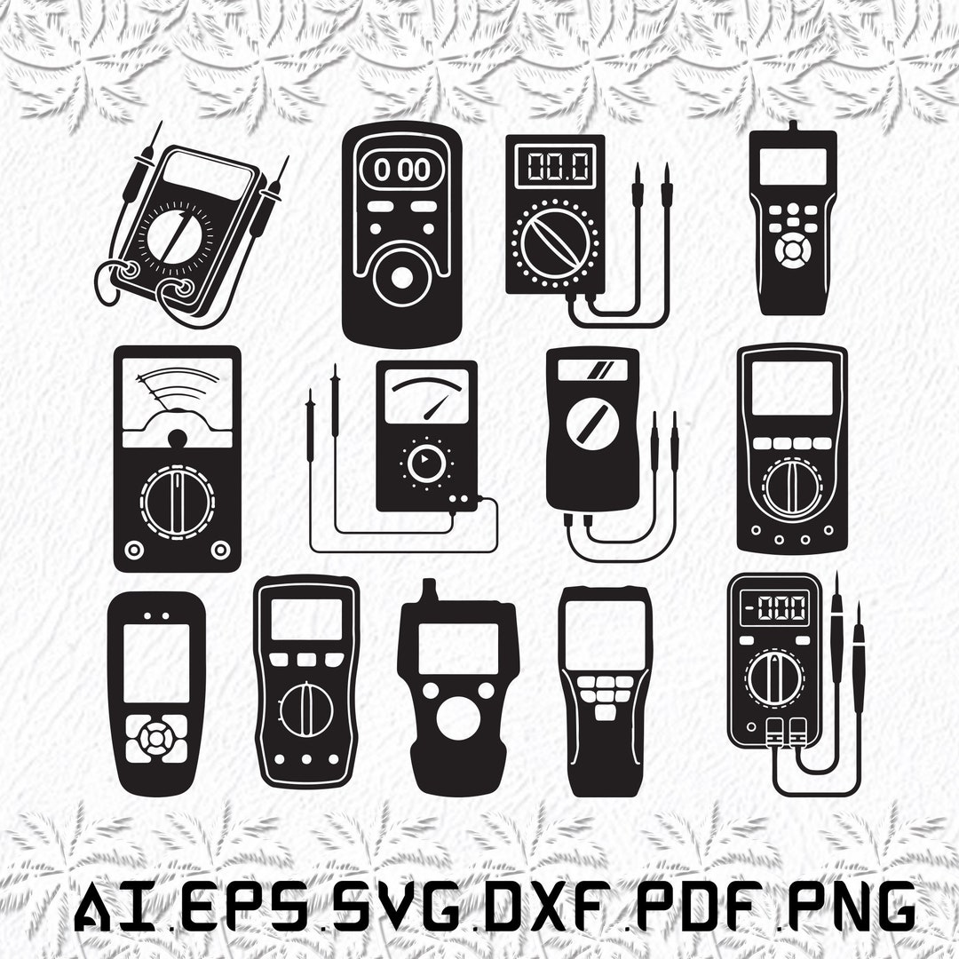 Multimeter Svg, Multimeters Svg, Love Svg, Multi, Meter, SVG, Ai, Pdf ...