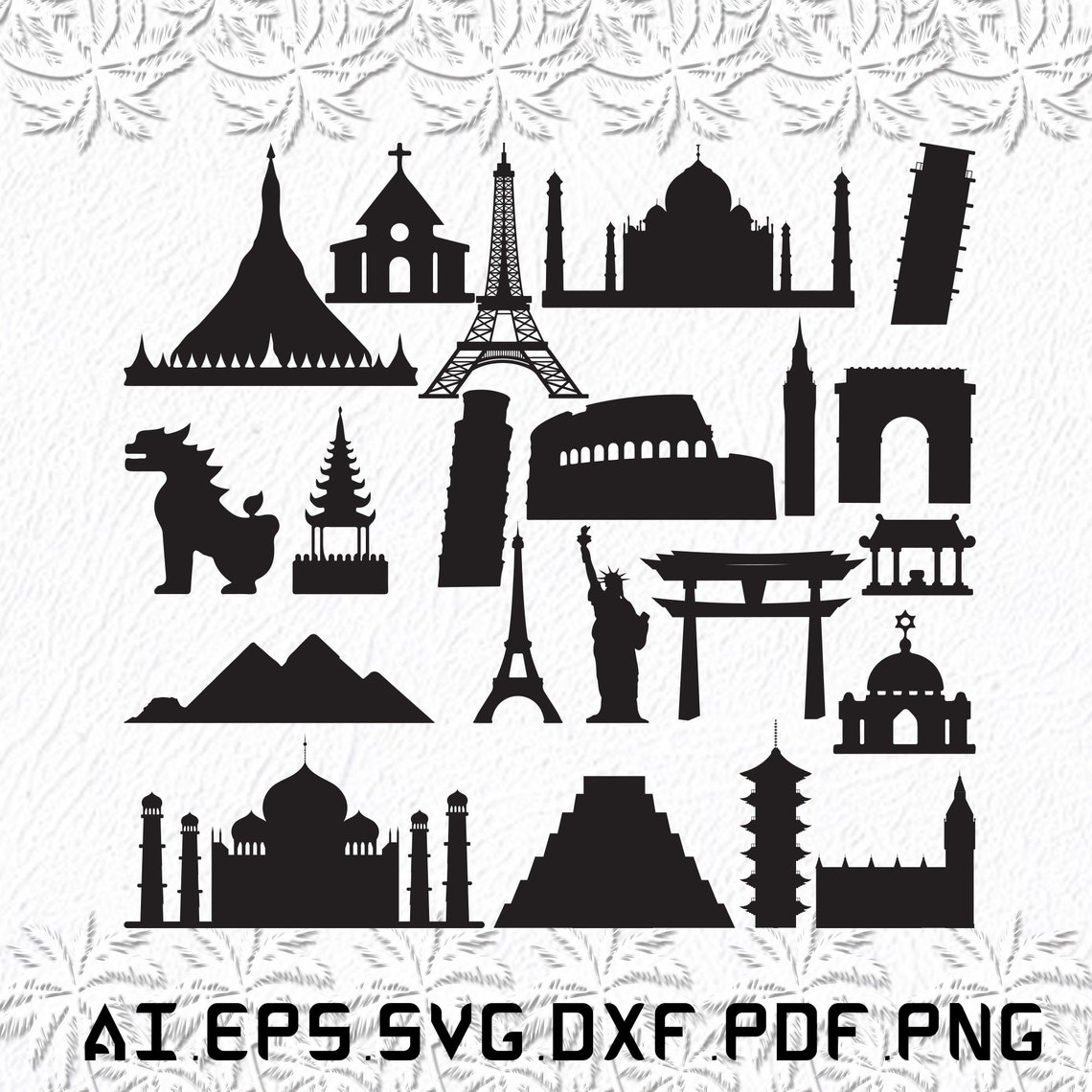 Tourist Sights Svg Tourist Sight Svg Tourist Svg Sights - Etsy