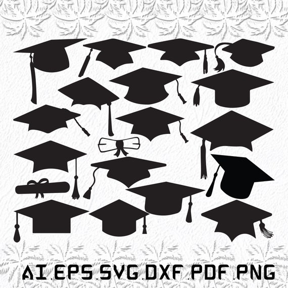 Graduation Cap Svg Grad Svg Graduation Svg Cap School - Etsy