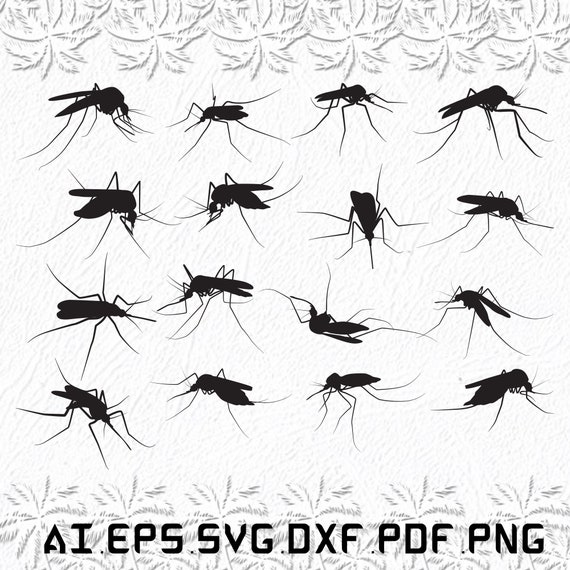 Mosquitoes Svg Mosquitoe Svg Hike Svg Hiking Insect SVG - Etsy