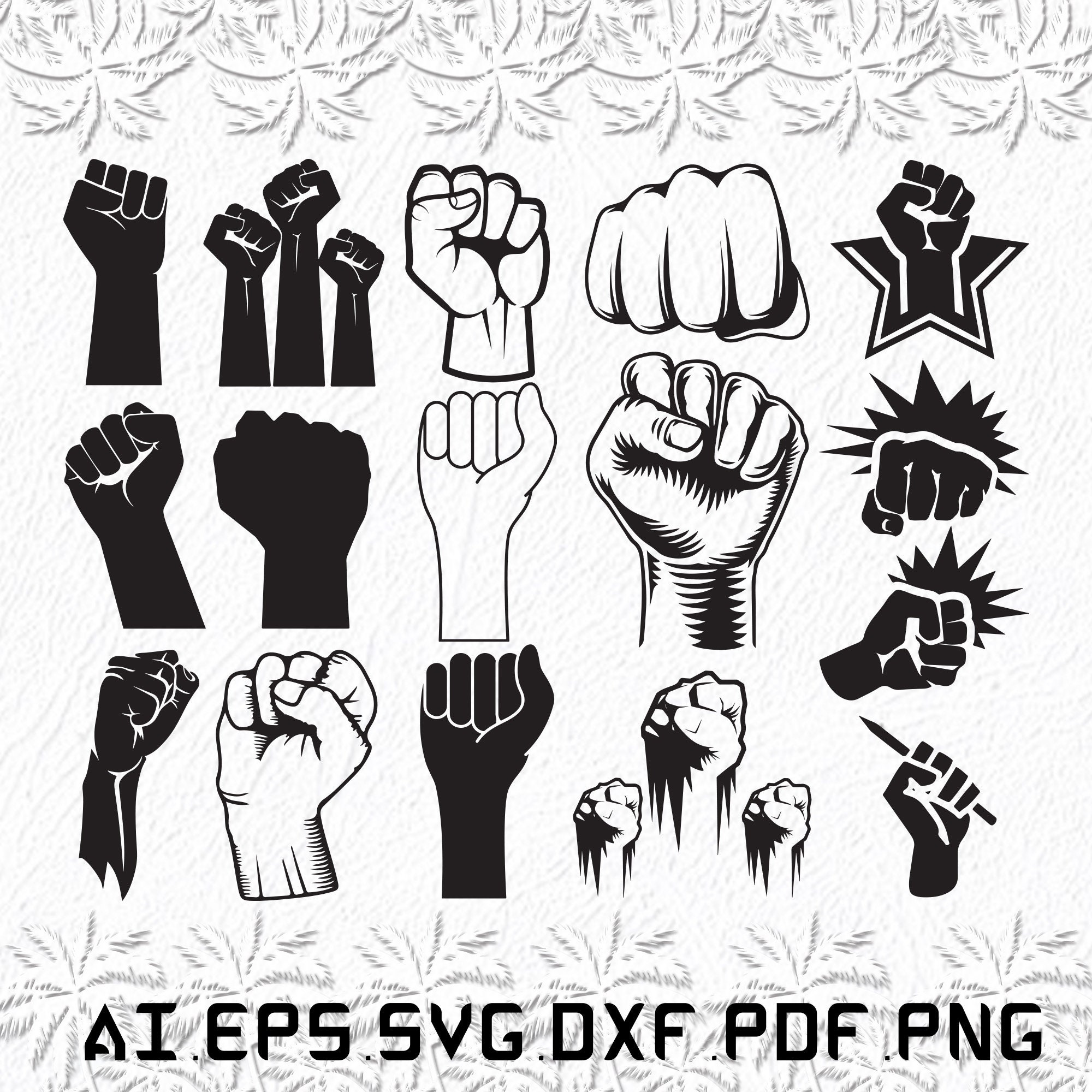 Fist Svg, Fists Svg, Pride Svg, Punch, Hit, SVG, Ai, Pdf, Eps, Svg, Dxf ...