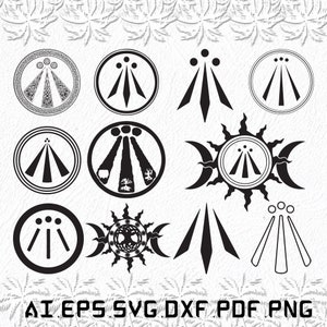 Awen Symbol Svg, Awen Symbols Svg, Symbols Svg, Awen, Symbol, SVG, Ai ...