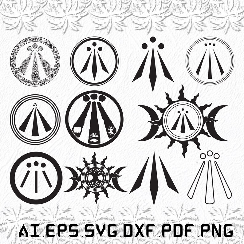 Awen Symbol Svg, Awen Symbols Svg, Symbols Svg, Awen, Symbol, SVG, Ai ...