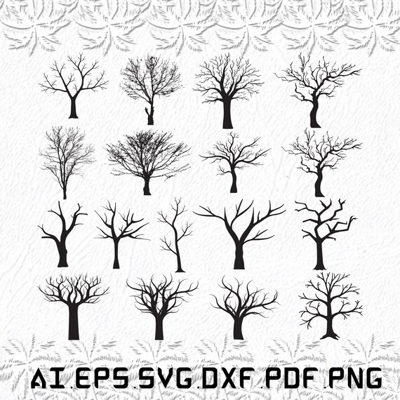 Dried Tree Svg Dried Svg Tree Svg Nature Dry SVG Ai - Etsy