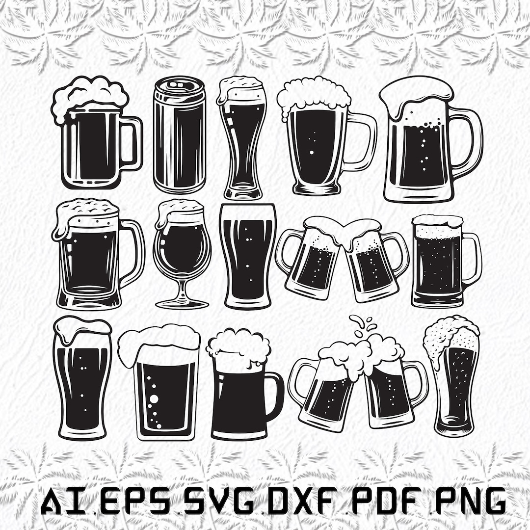 Mug Svg, Mugs Svg, Beer Svg, Beer Mug, Party, SVG, Ai, Pdf, Eps, Svg ...