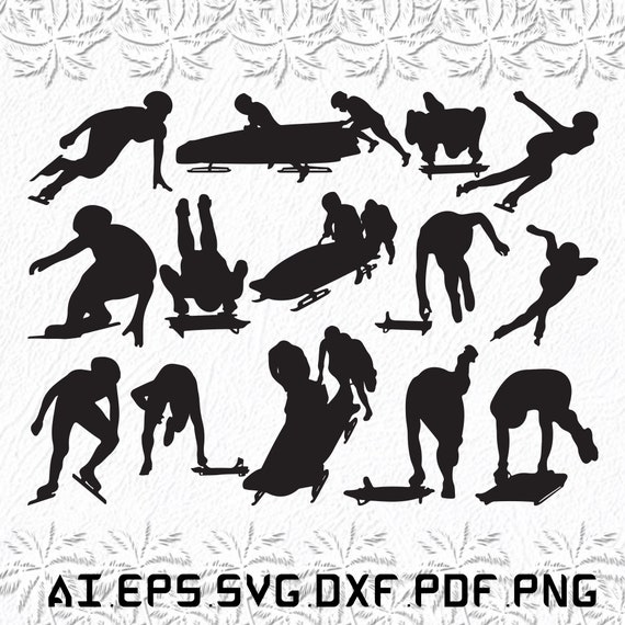 Skeleton Sport Svg Skeleton Sports Svg Skeleton Svg Sports - Etsy