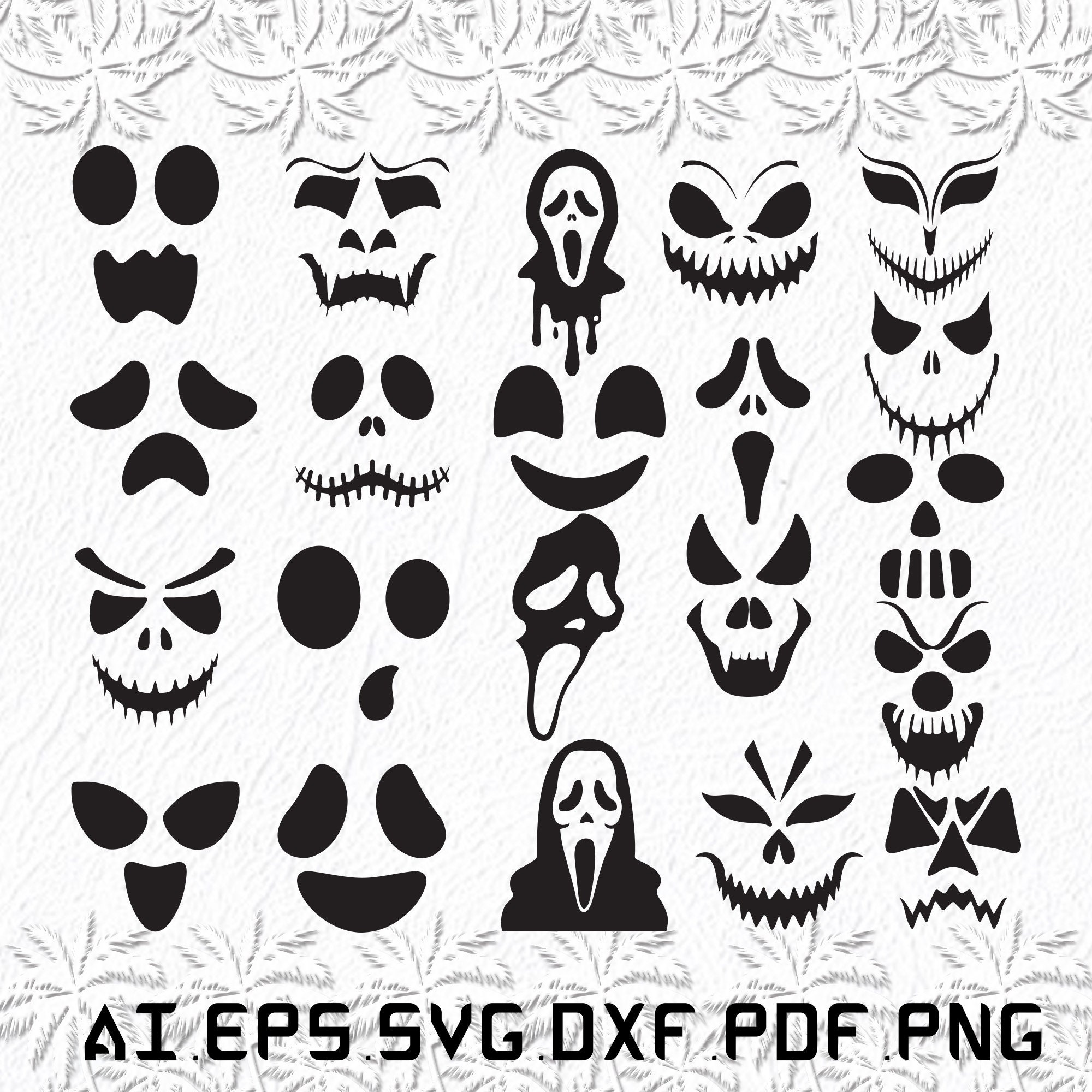 Evil Faces Art