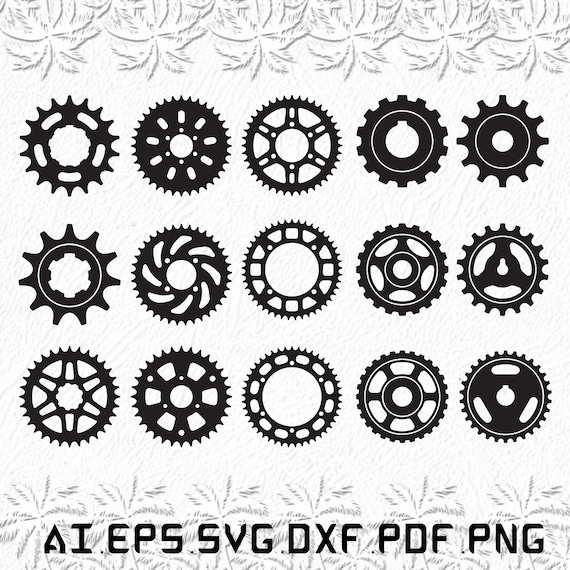 Sprocket Wheels Svg Sprocket Wheel Svg Sprocket Svg Wheels - Etsy