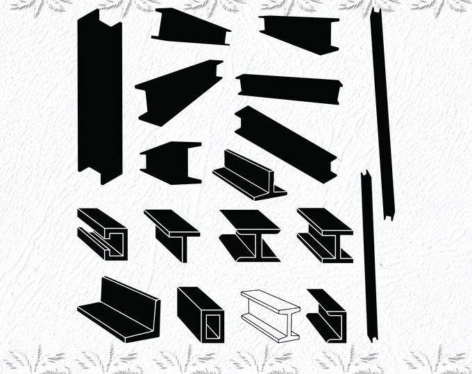 Steel Beam SVG, Construction, Building Svg, Ironworker Svg, Beam Svg ...