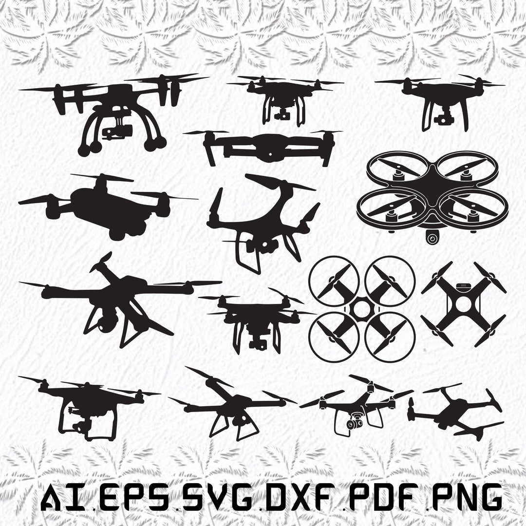 Drone Svg, Drones Svg, Fly Svg, Automatic, Auto, SVG, Ai, Pdf, Eps, Svg ...