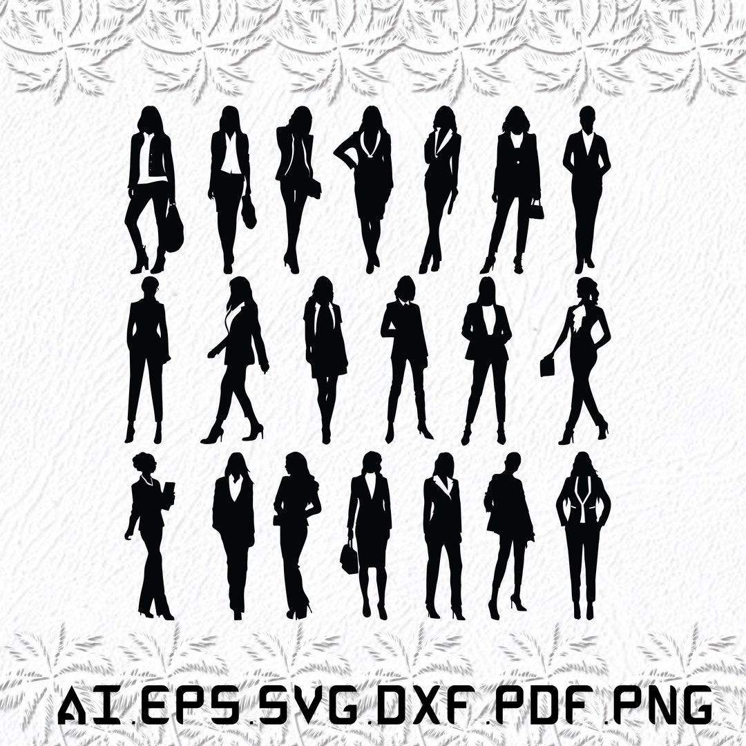 Business Woman Svg, Business Women's Svg, Business Svg, Woman, Woman's ...