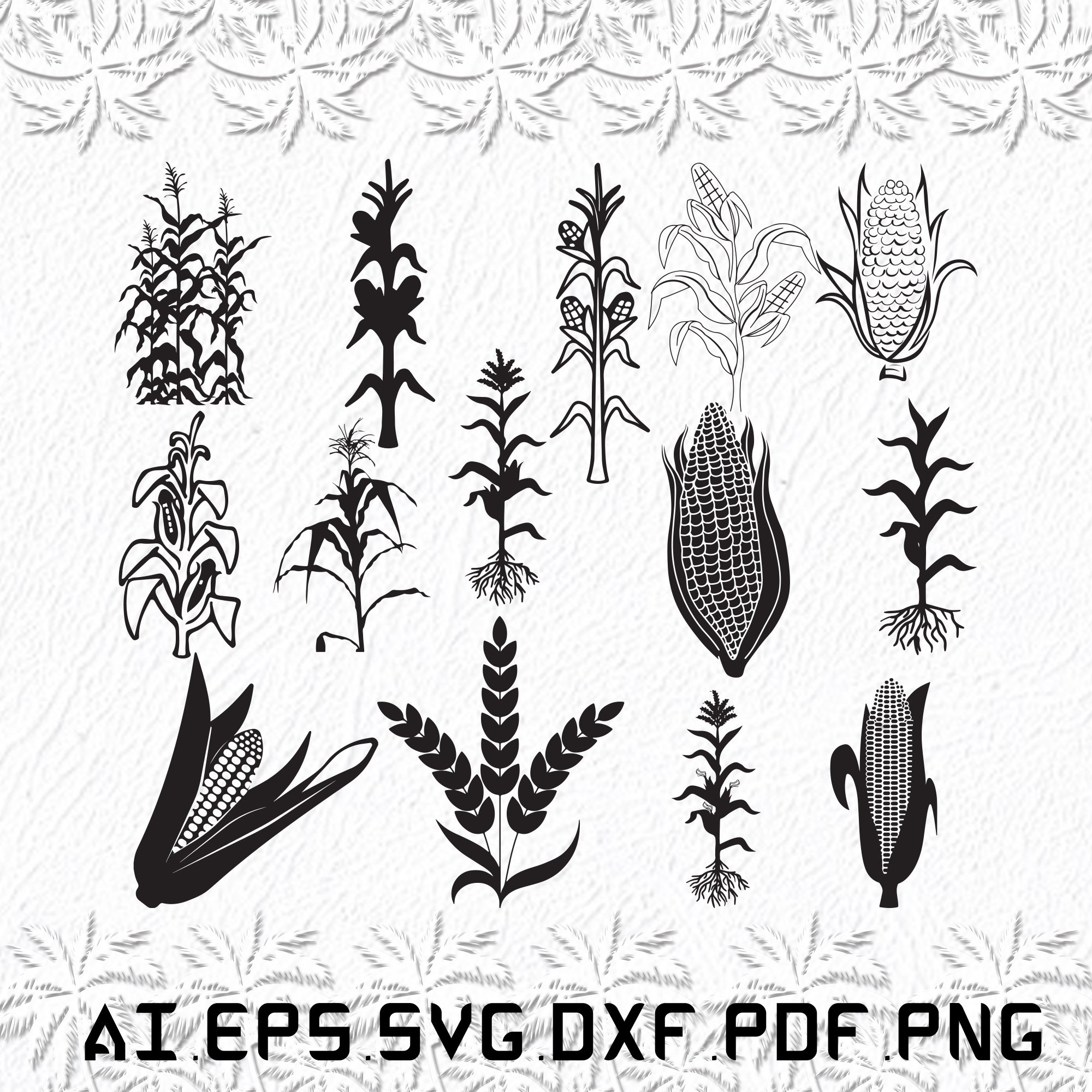 Corn Stalk Svg Corn Stalks Svg Corn Svg Popcorn Popcorns - Etsy Hong Kong