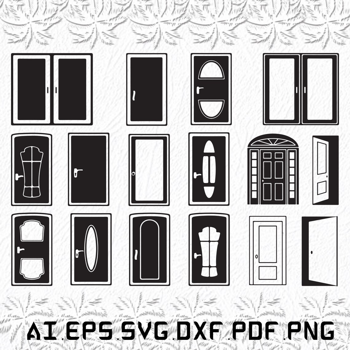 Door Svg Doors Svg Cool Svg Home House SVG Ai Pdf Eps - Etsy