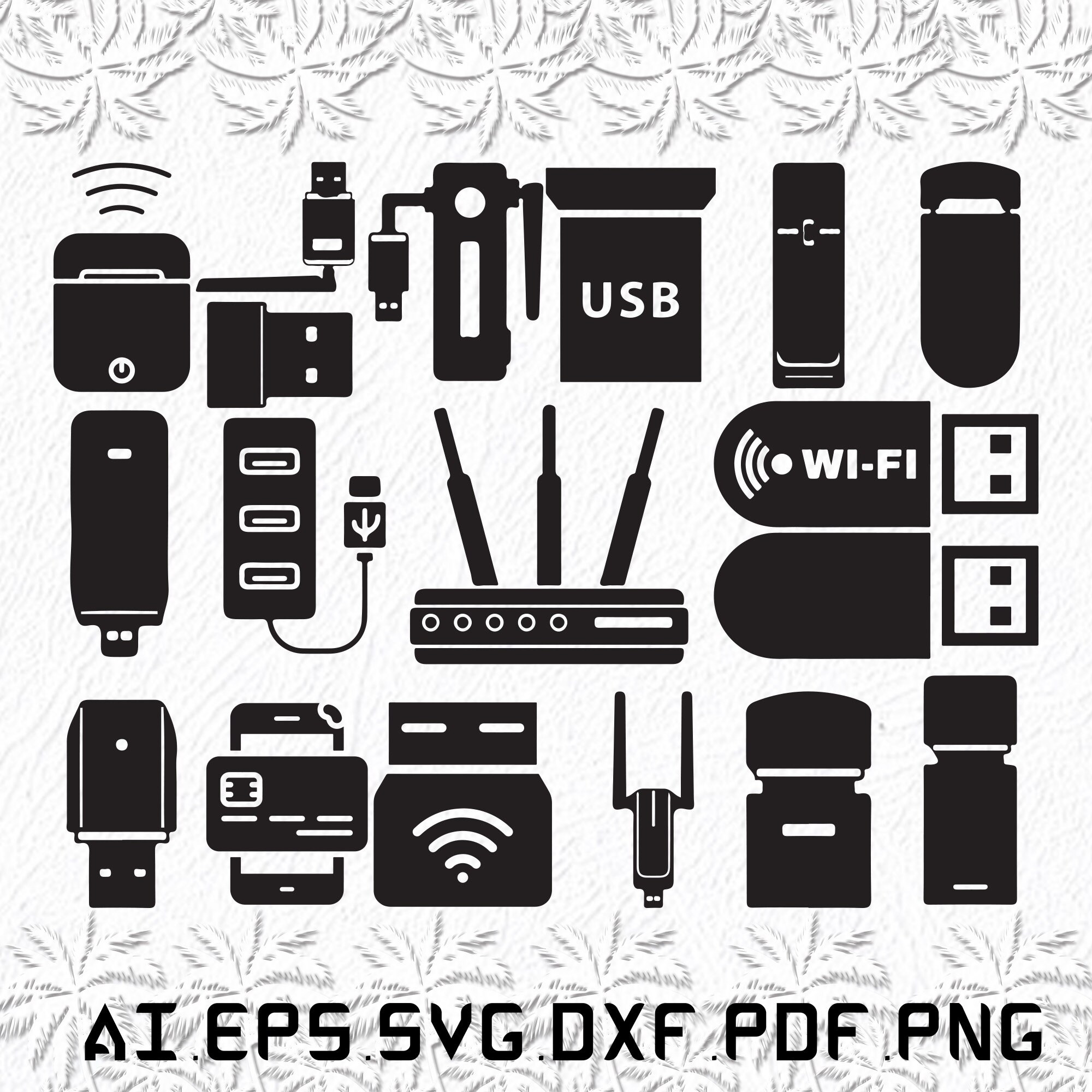 Wifi Adapter Svg Wifi Adapters Svg Data Svg Wifi Adapter - Etsy Australia