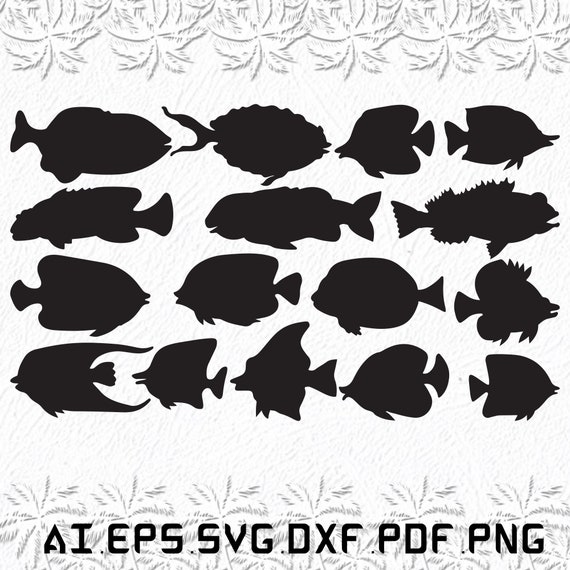 Aquarium Fish Svg Aquarium Svg Fish Svg Animal Water SVG - Etsy