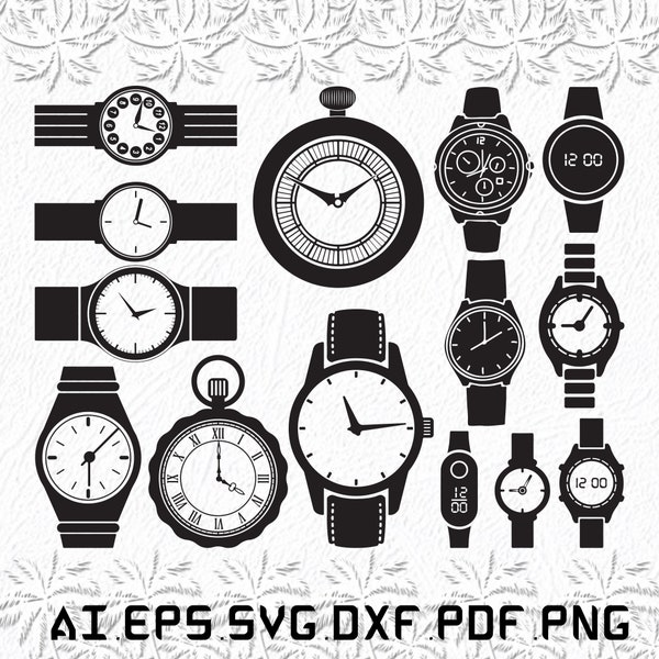 Watch Dial Svg - Etsy