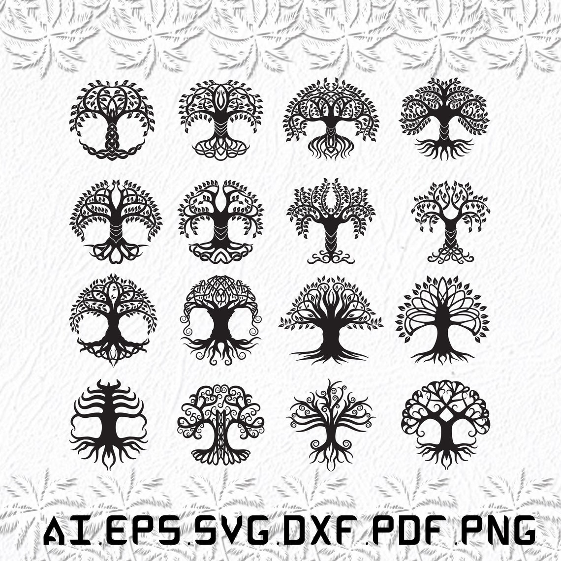 Tree Life Symbol Svg, Tree Life Symbols Svg, Tree, Life, Symbol, SVG ...