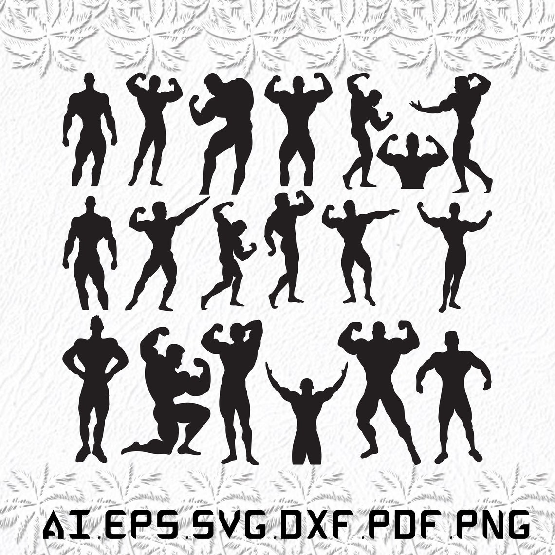 Bodybuilder Man Svg Bodybuilder Svg Body Svg Man Builder - Etsy