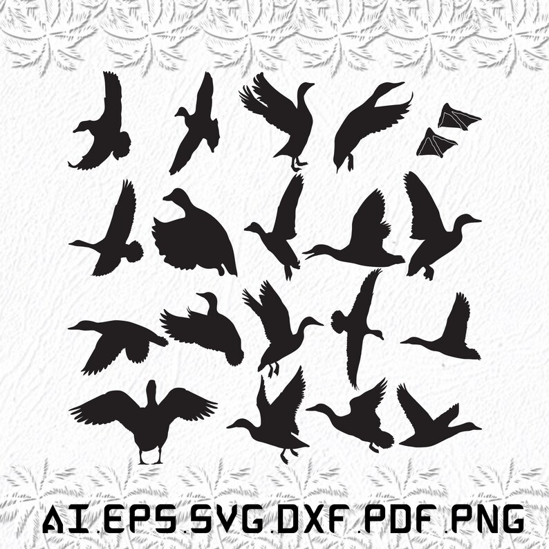 Flying Mallard Svg, Flying Mallards Svg, Flying Svg, Mallards, Mallard ...