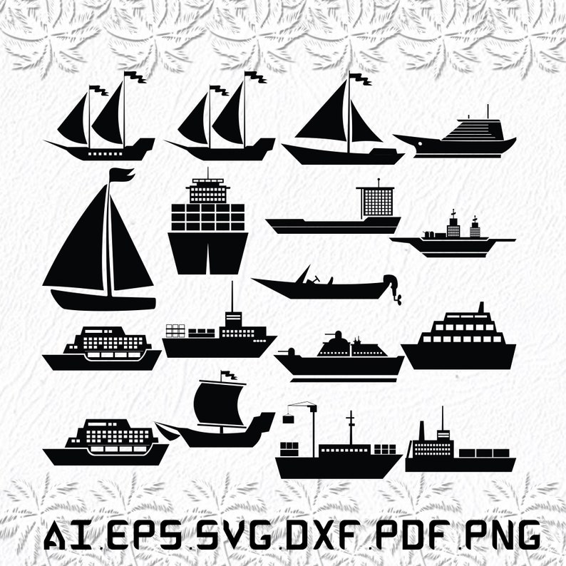 Sea Ship Svg, Sea Ships Svg, Love Svg, Sea, Ship, SVG, Ai, Pdf, Eps ...