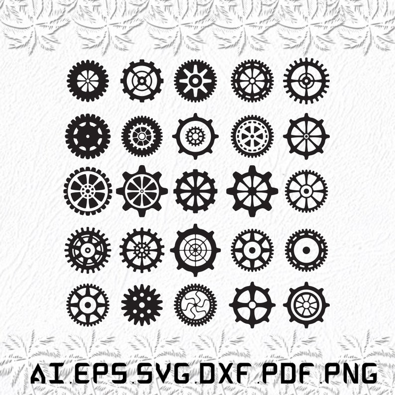 Growing Gears Svg Growing Gear Svg Growing Svg Gears Gear - Etsy