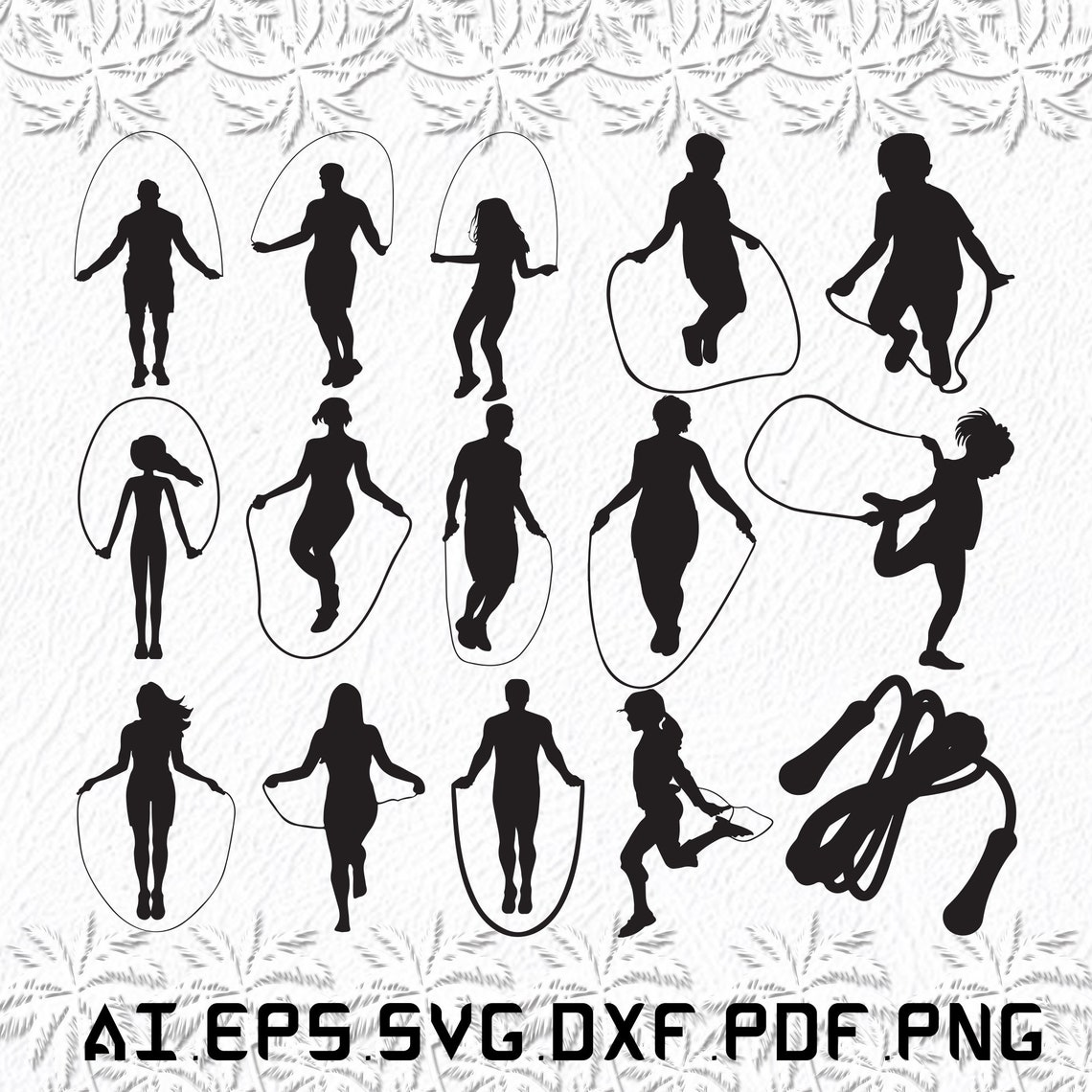 Jumping Rope Svg Jumping Svg Jumpings Svg Rope Jump SVG - Etsy