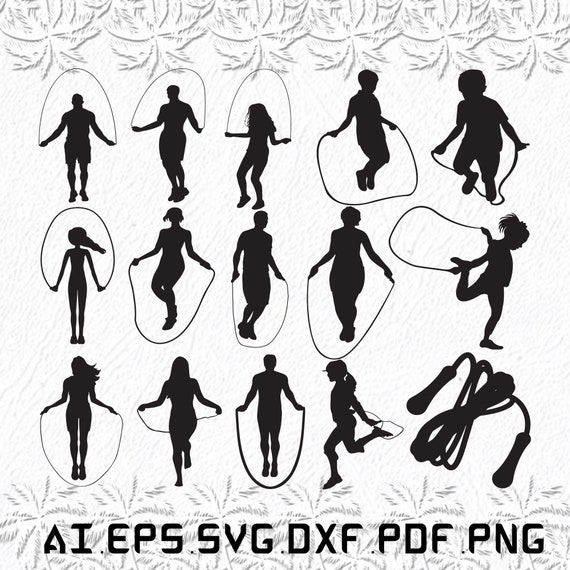 Jumping Rope Svg Jumping Svg Jumpings Svg Rope Jump SVG - Etsy