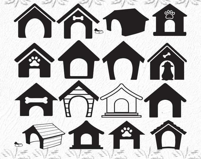 Dog House Svg Dog Svg House Svg Pet Animal SVG Ai Pdf - Etsy