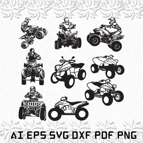 Quad Bike Svg Quad Bikes Svg Bikes Svg Quad Bike SVG Ai - Etsy Australia