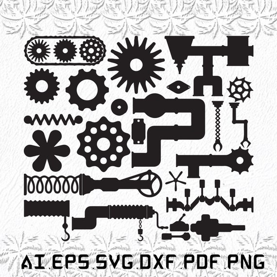 Machine Parts Svg Machine Part Svg Machine Svg Parts Part - Etsy
